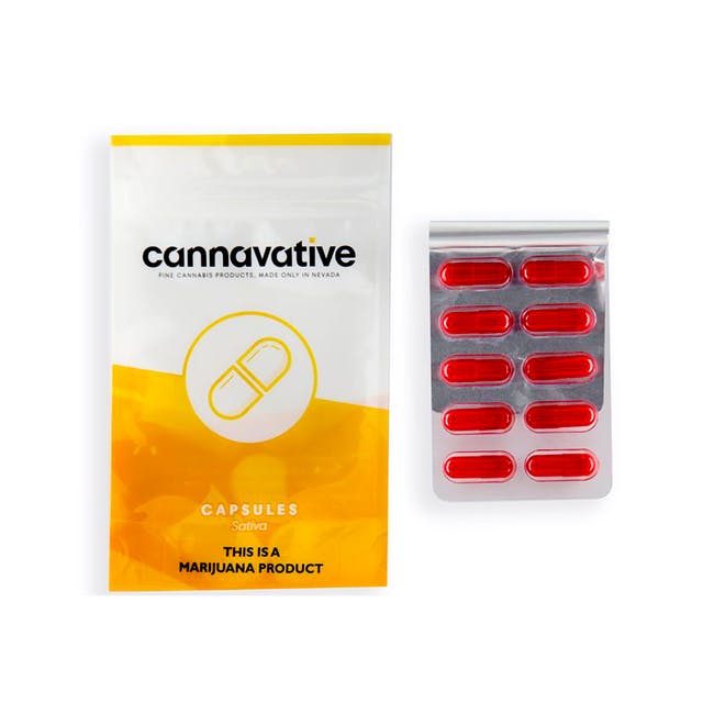 Sativa Capsules - Cannavative