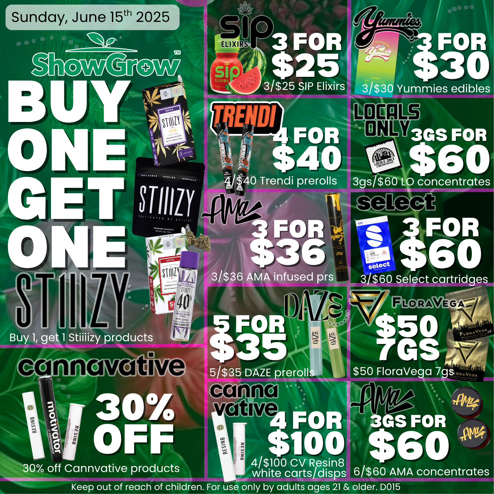 SIP Elixirs Rove Voodoo Wyld Gummies More ...